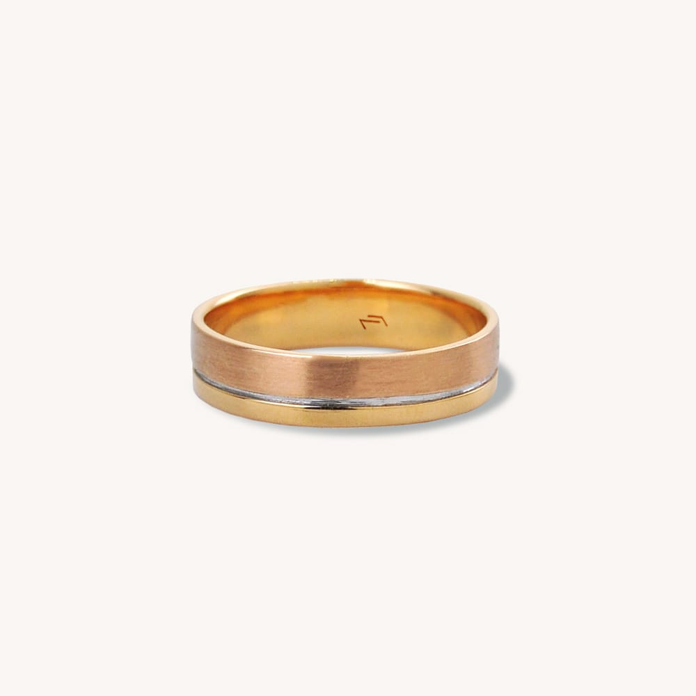Floating Diamond & Slit Band - Tailored Jewel Singapore